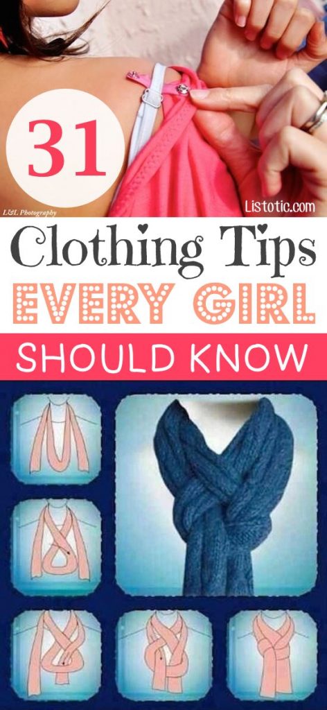 31 Clothing Tips Every Girl Should Know - Fashion Daily